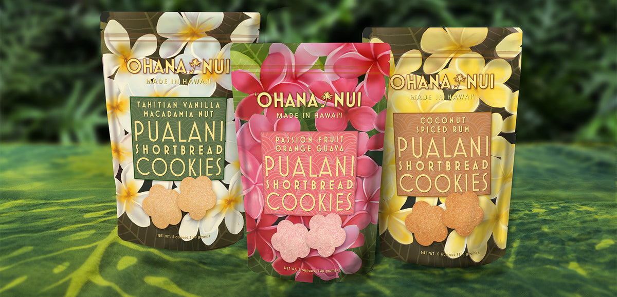 Pualani Shortbread Cookies – Ohana Nui